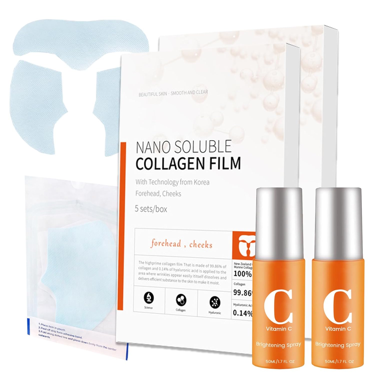 Hydrolyzed Collagen Patches, Hydrolyzed Collagen Patches Neck, Nano ...