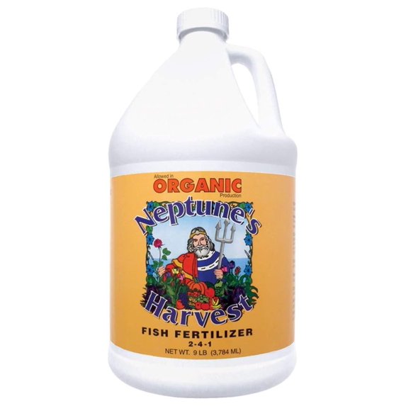 Hydrolyzed Fish Fertilizer - Liquid Plant Food for Garden, Lawn ...