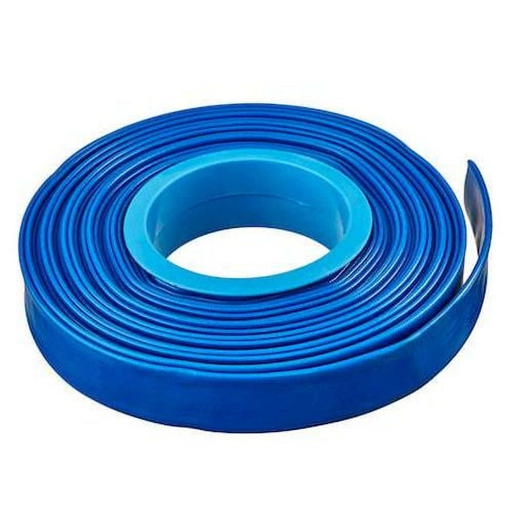Hydromaxx 3"x100Ft Heavy Duty Blue Lay Flat Discharge and Backwash Hose - Walmart.com
