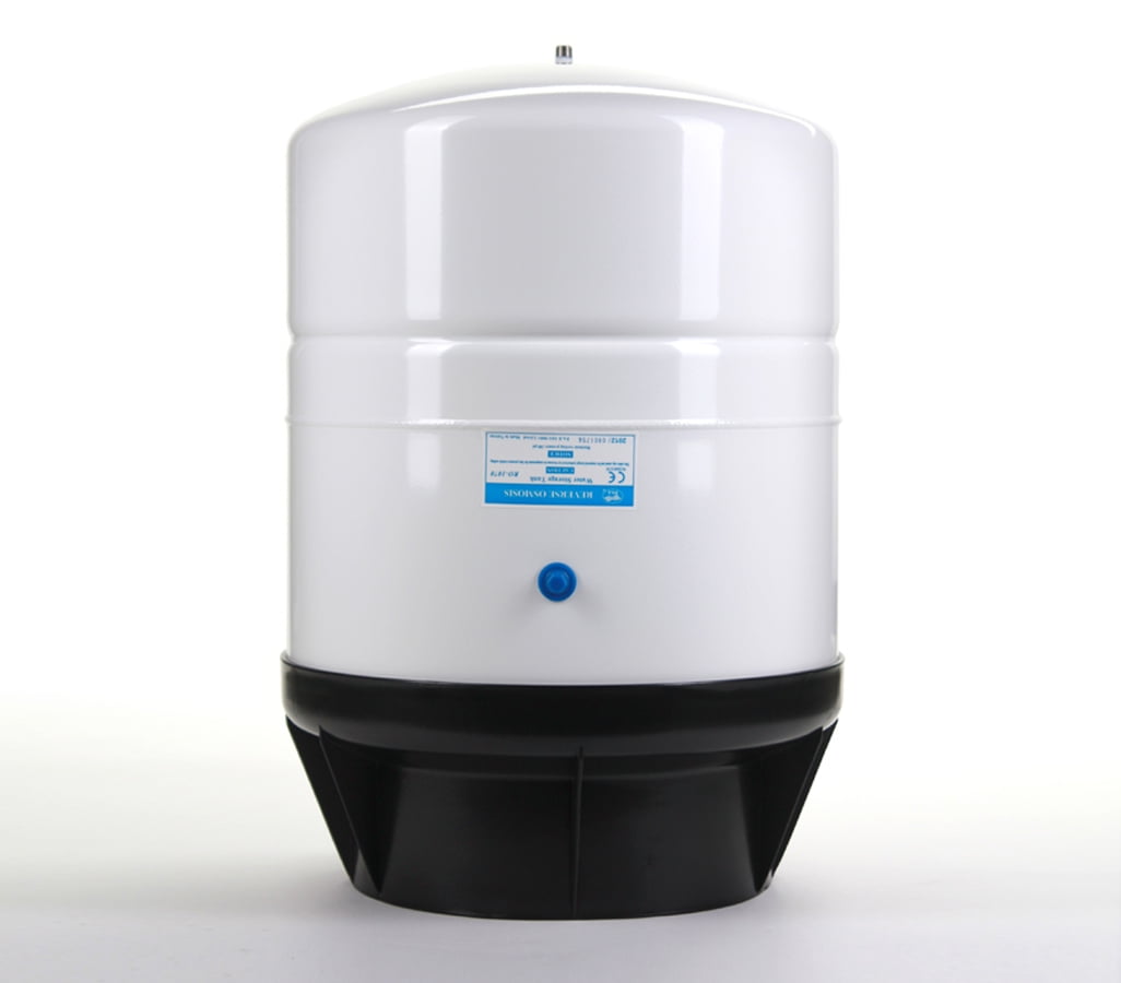 Hydronix 14 Gallon RO-1070-W14 Revers Osmosis White Water Tank - 3/4 ...