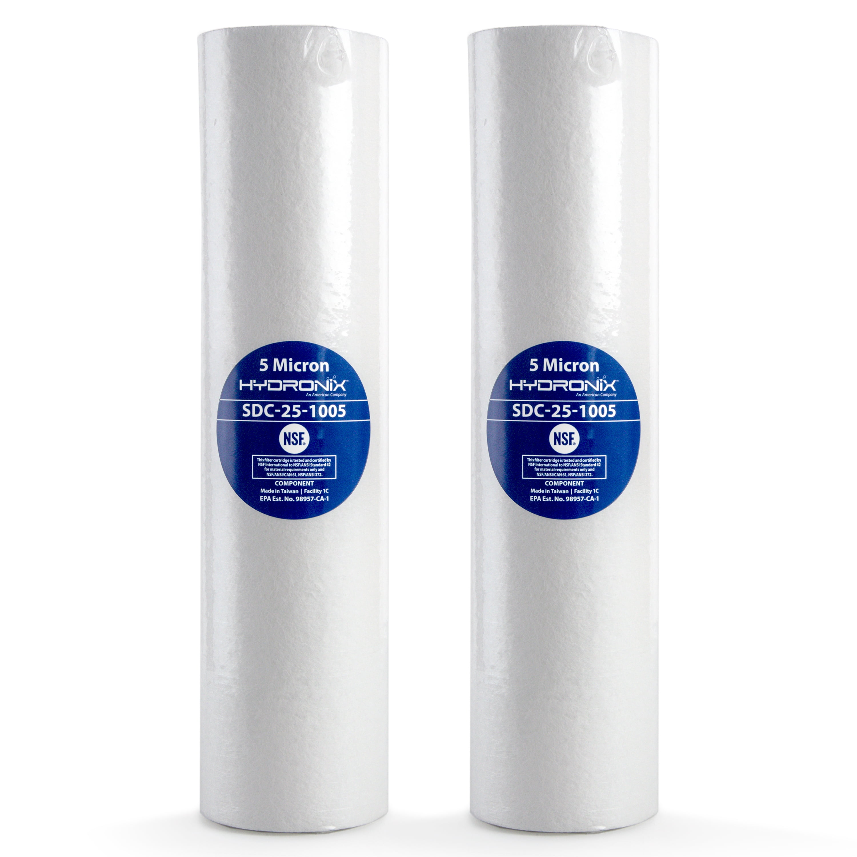 Hydronix SDC-25-1005 Whole House RO Reverse Osmosis Sediment Water ...