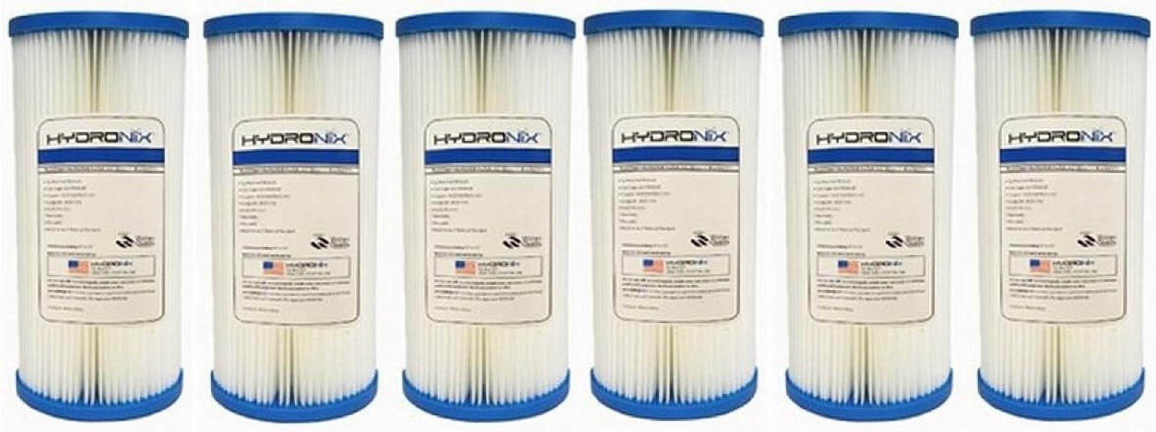 Hydronix SPC-45-1005 Whole House Sediment Pleated Water Filter ...