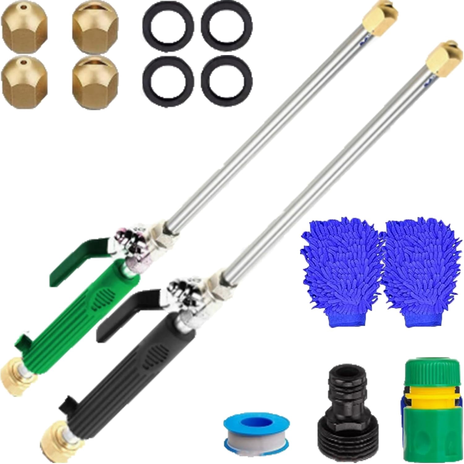 Hydronozzle 2-In-1 Portable Power Washing Nozzle, Hydro Nozzle With 2 ...