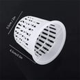 Hydroponic Basket, 20 Pack Soilless Cultivation Net Cup, Plastic Mesh ...