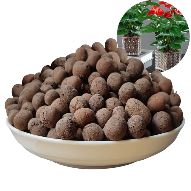 Hydroponic 4lbs Organic Expanded Clay Pellets for Plant Grow, Hydro ...
