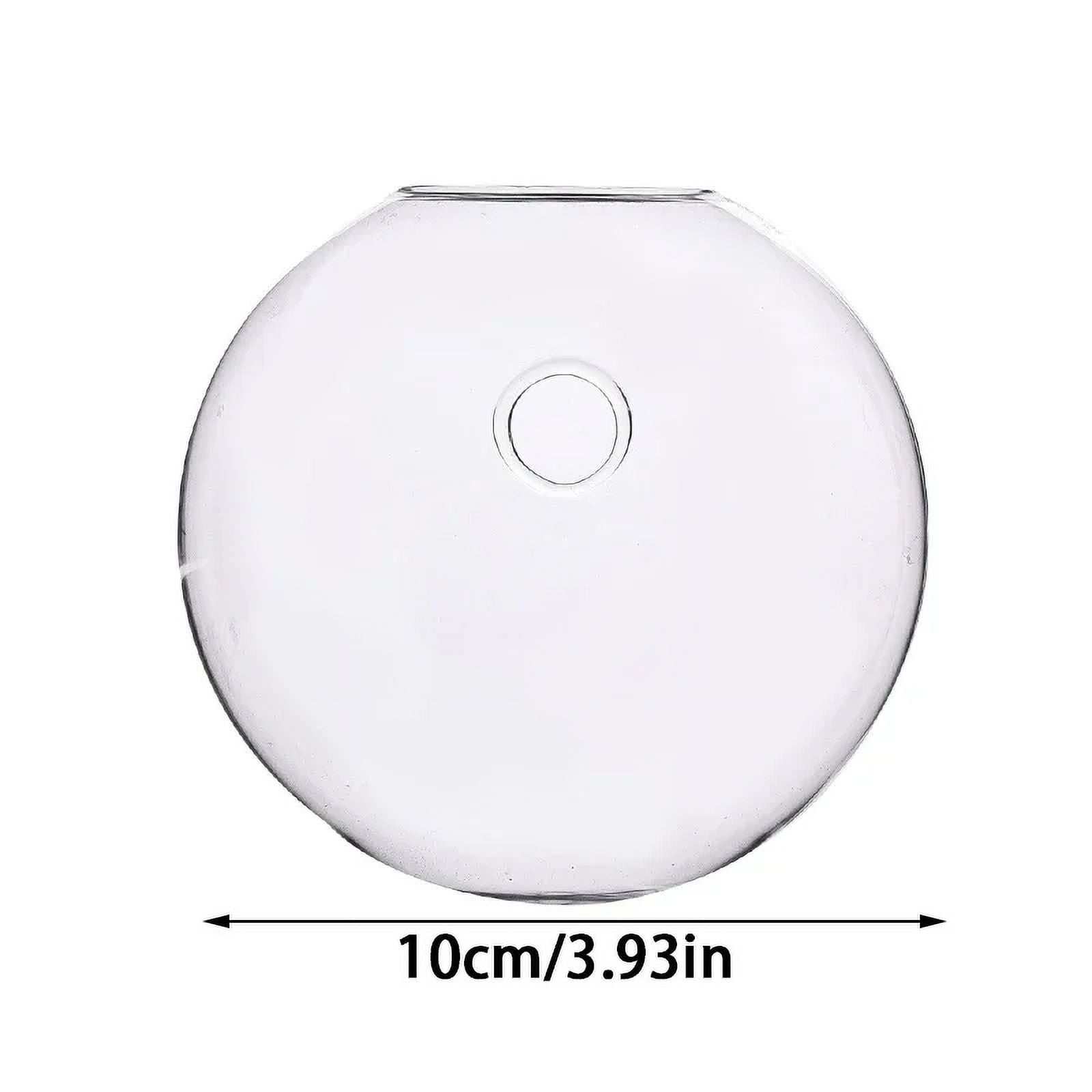 Hydroponic Glass Vase Wall Hanging Terrarium Transparent Flower Vase ...