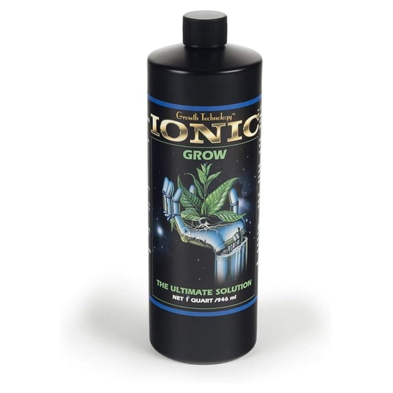 Hydroponic Grow Nutrients Quart (12 Pack) - Ionic Plant Food for ...