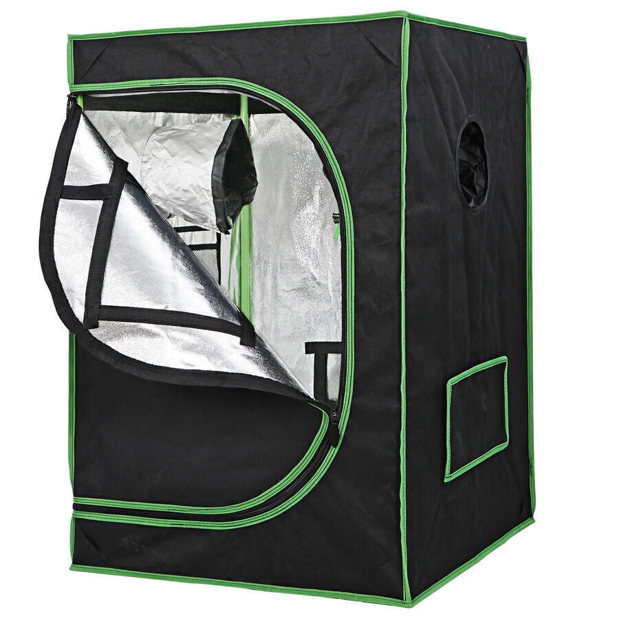 Hydroponic Grow Tent, Reflective Mylar 100% Non Toxic with Window ...
