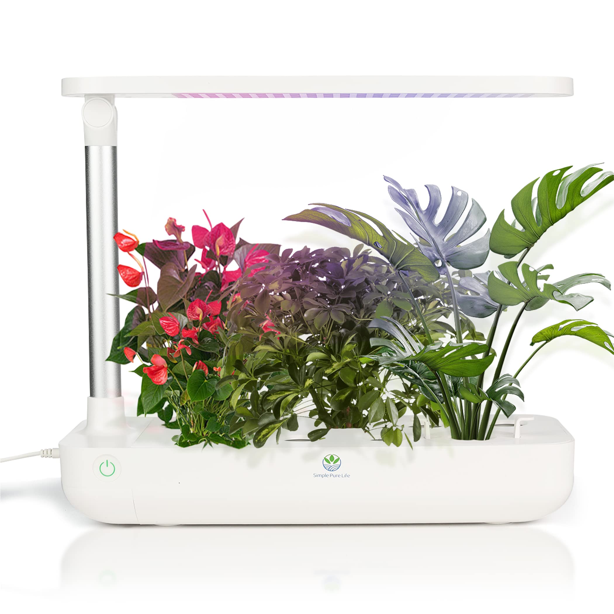 Hydroponic Growing System Indoor Herb Garden - Starter Plant 9 Pod ...