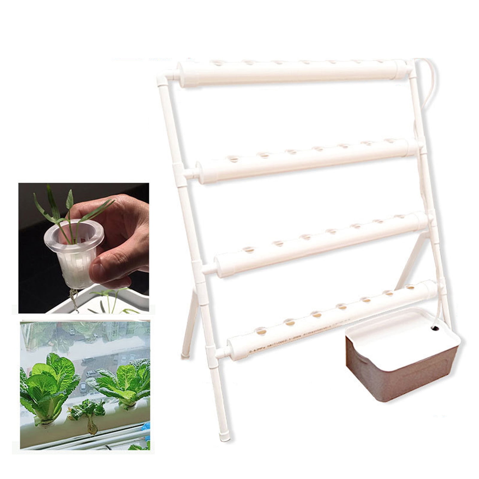 Hydroponic Growing System for Urban Green Life, 4-Tier Vertical ...