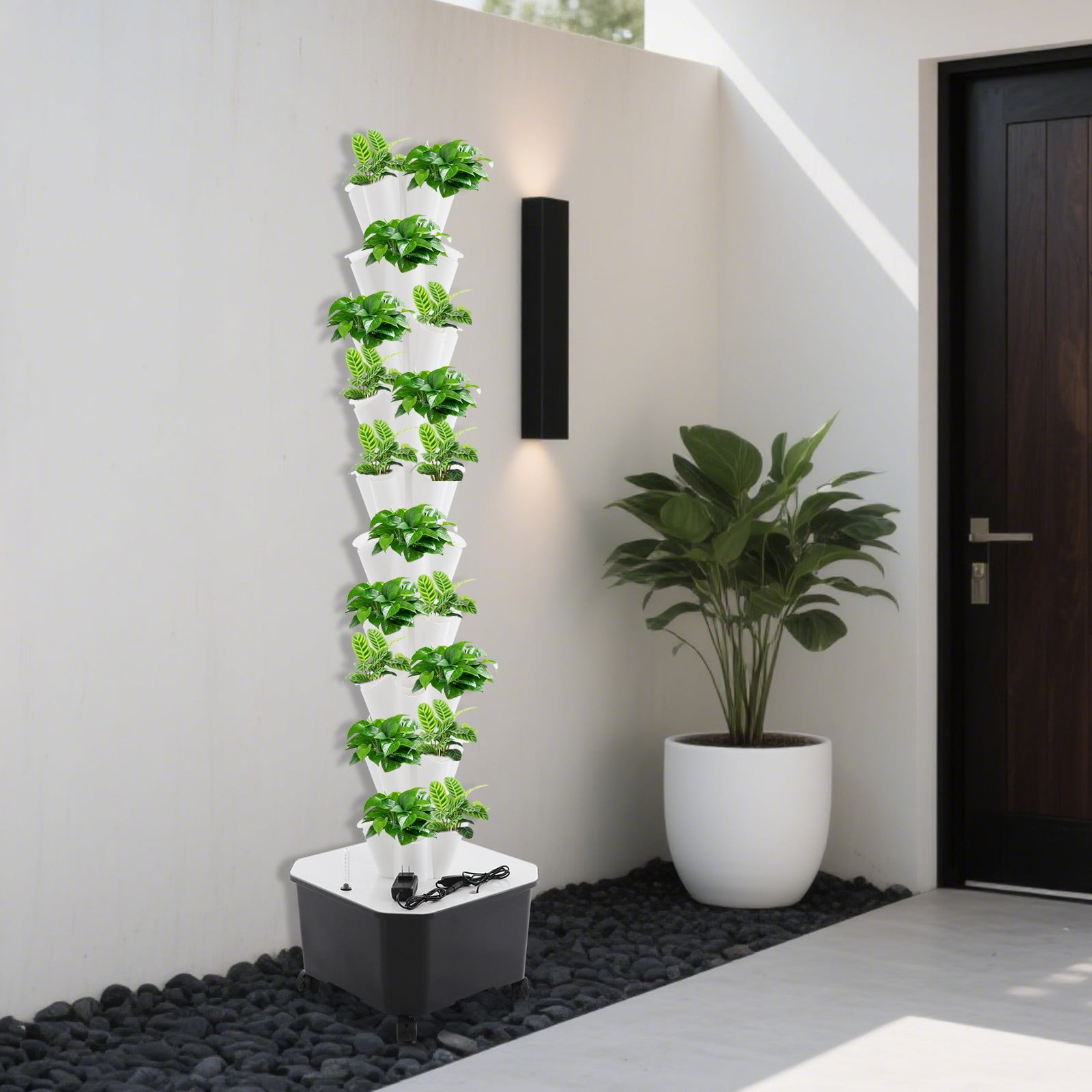 Hydroponic Growing Tower, Hydroponic Planting Tower, Hydroponic Garden ...