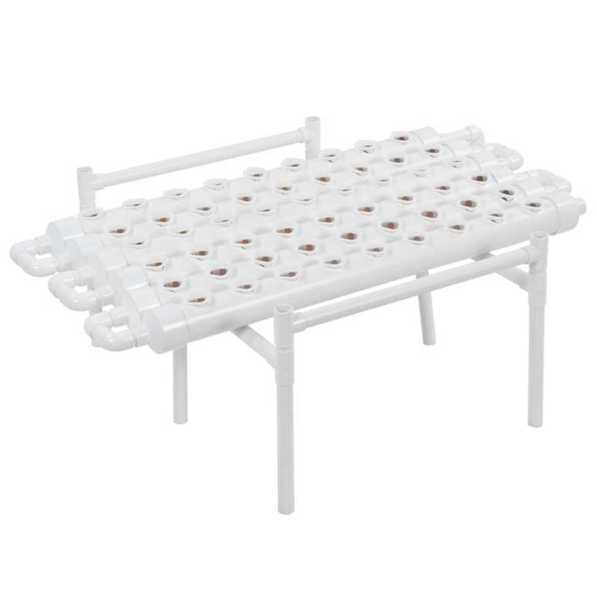 Hydroponic Indoor Growing System - 54 Plant Sites, Water Pump, Timer ...