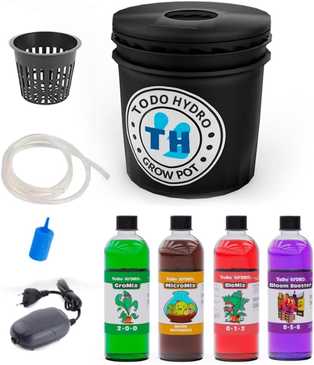 Hydroponic Kit N3 DWC System Economic, Complete Indoor Garden with ...