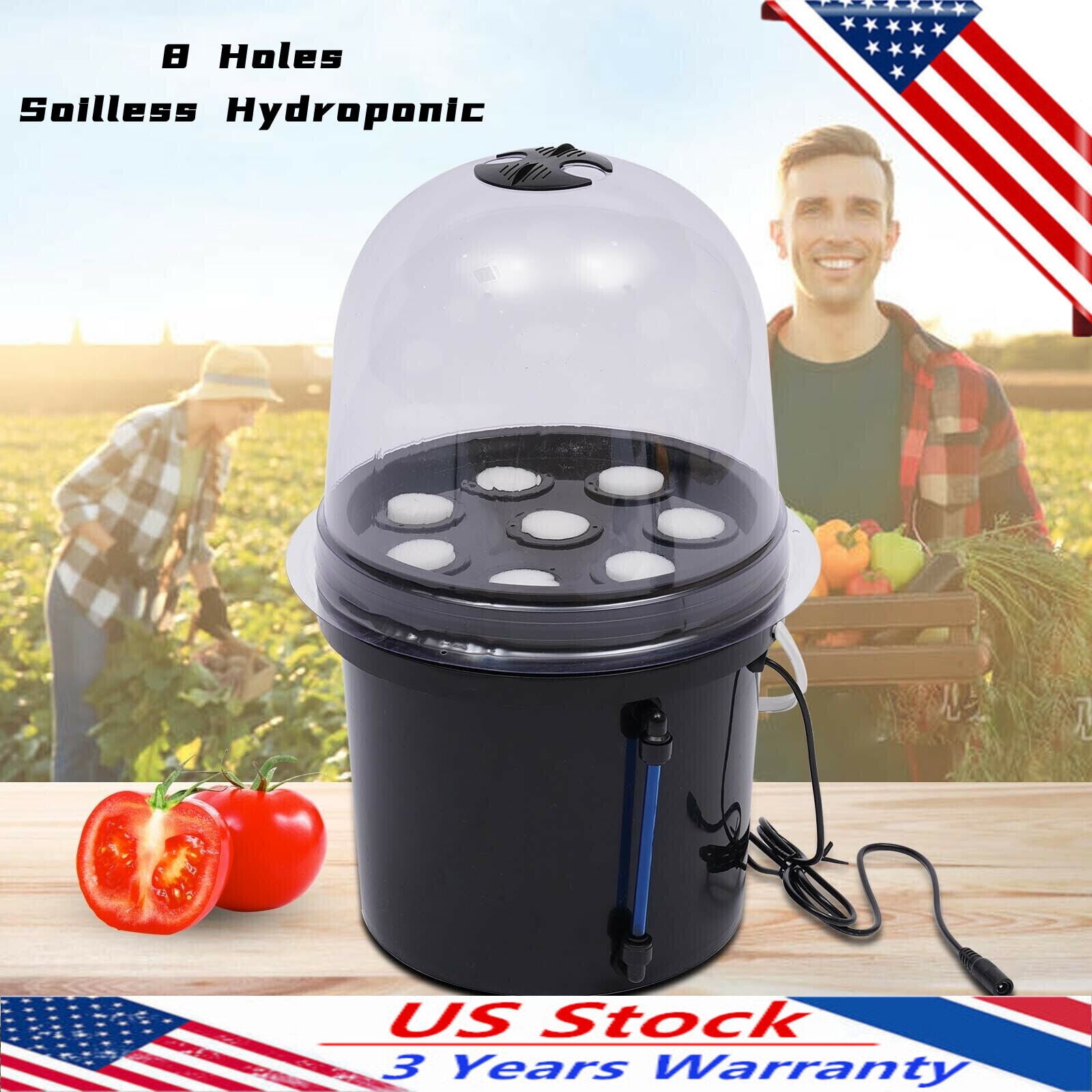 Hydroponic Machine Plant Hydroponic Grow Kit Seedling Cultivation ...