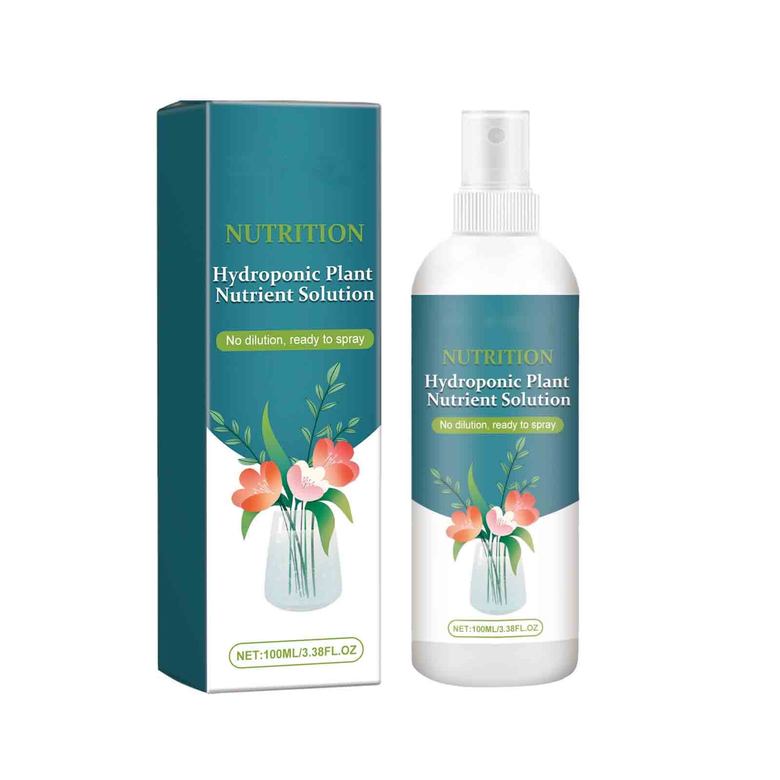 Hydroponic Nutrient Solution Liquid Fertilizer | Supports Plant Growth ...