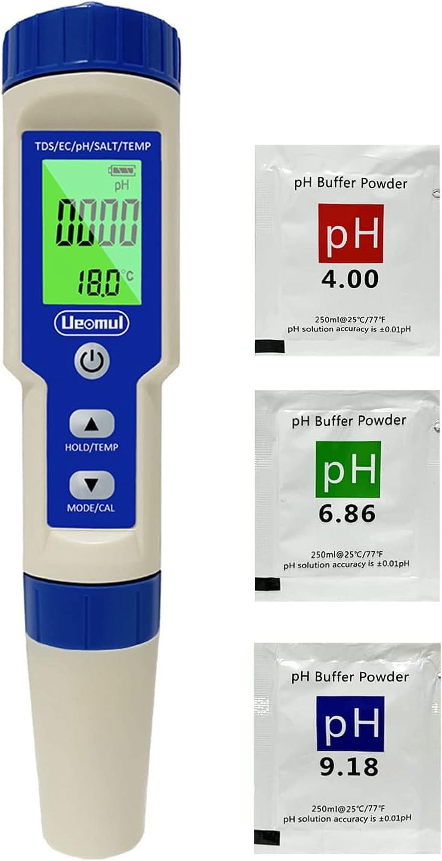 Hydroponic Nutrient Tester, Digital Ph Meter, Tds Meter, Ec Meter ...