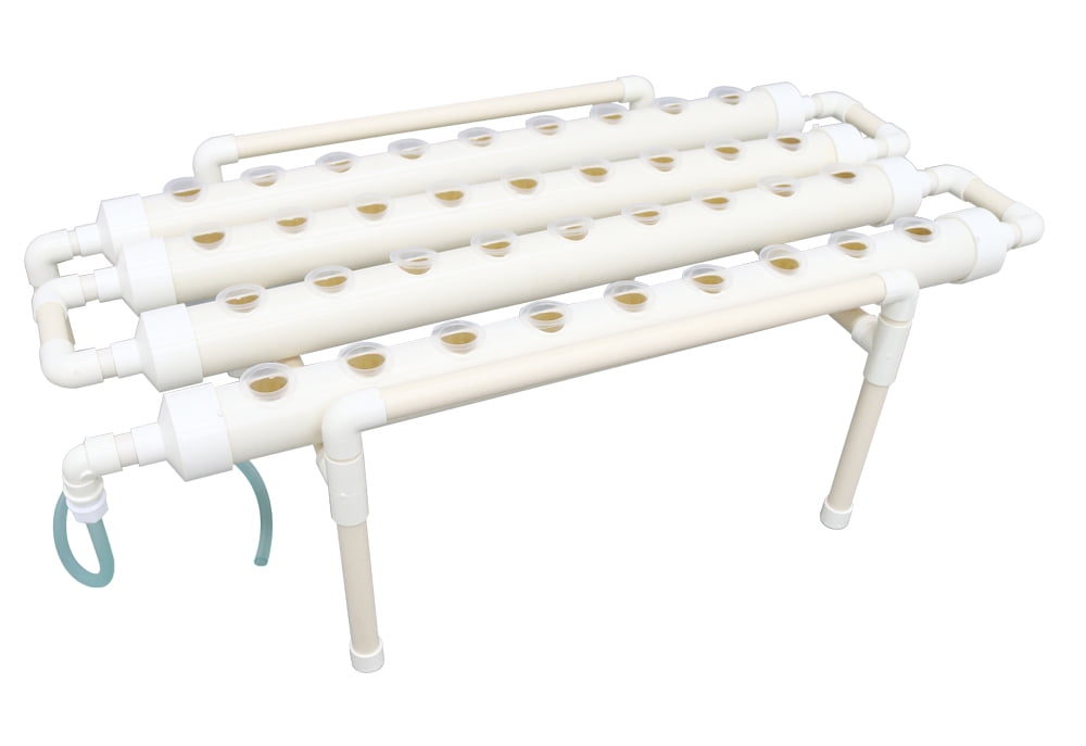 Hydroponic Pipeline Grow Kit Garden Plant Growing System 4 Pipe 36 ...