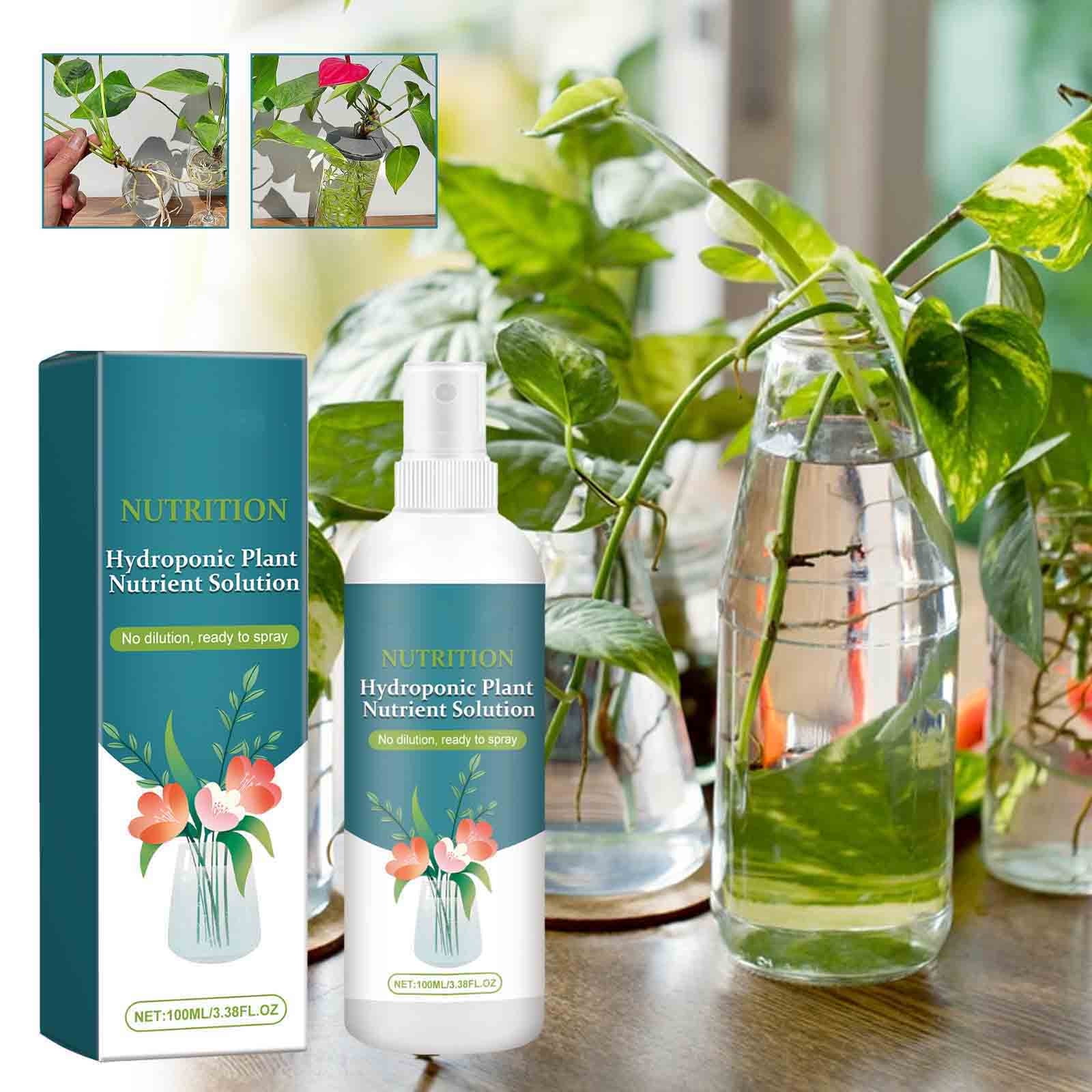 Hydroponic Plant Nutrient Solution Liquid | Flower Fertilizer for ...