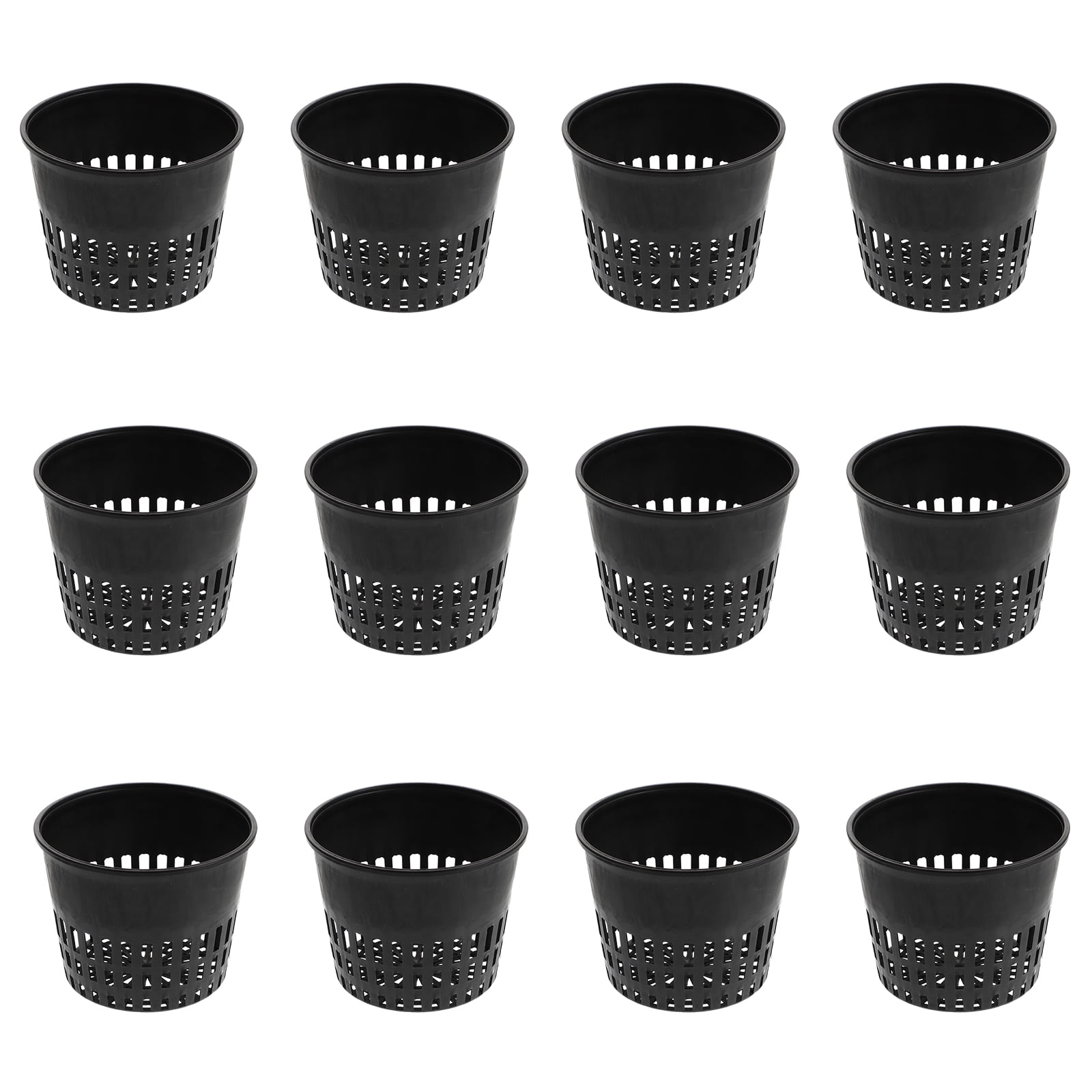 Hydroponic Planting Basket Root Control Pot Mesh Plants Plastic Planter ...