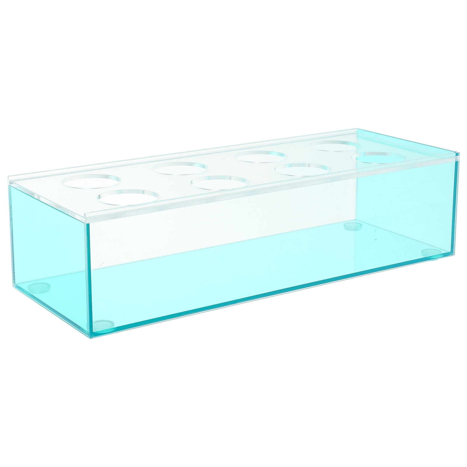 Hydroponic Plants Vase Rectangular Plastic Vase Desktop Plastic ...