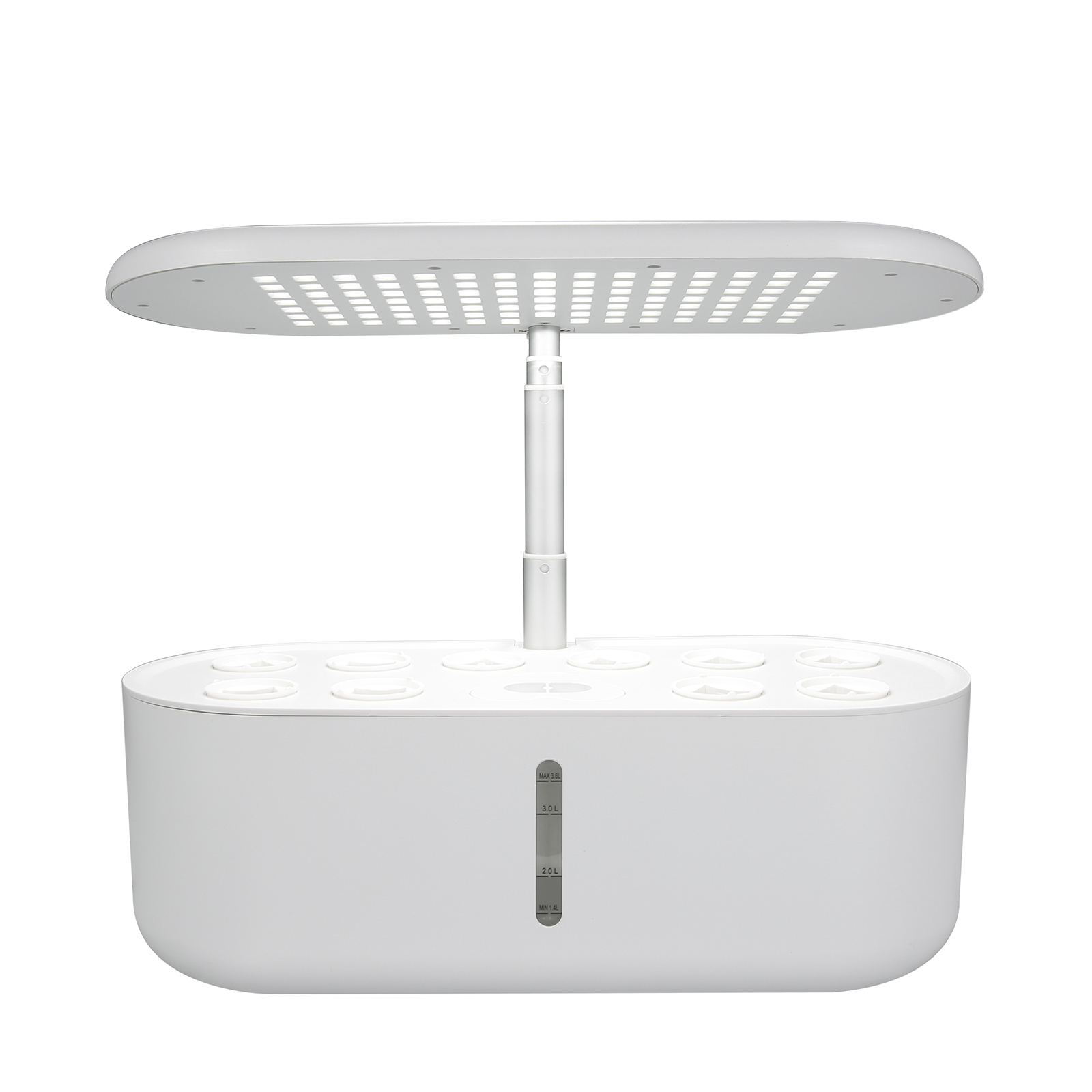 Hydroponic planter,Kit Ab Solution 10 Pods Indoor Led Plant Led Pump ...