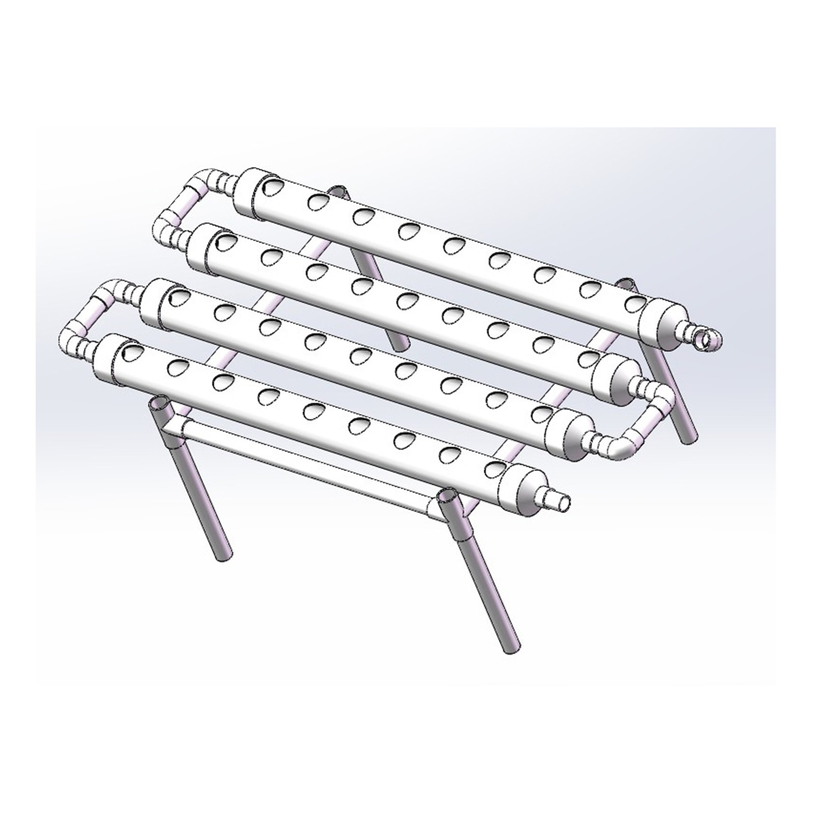 Vertical Hydroponic Garden Using Pvc Pipes