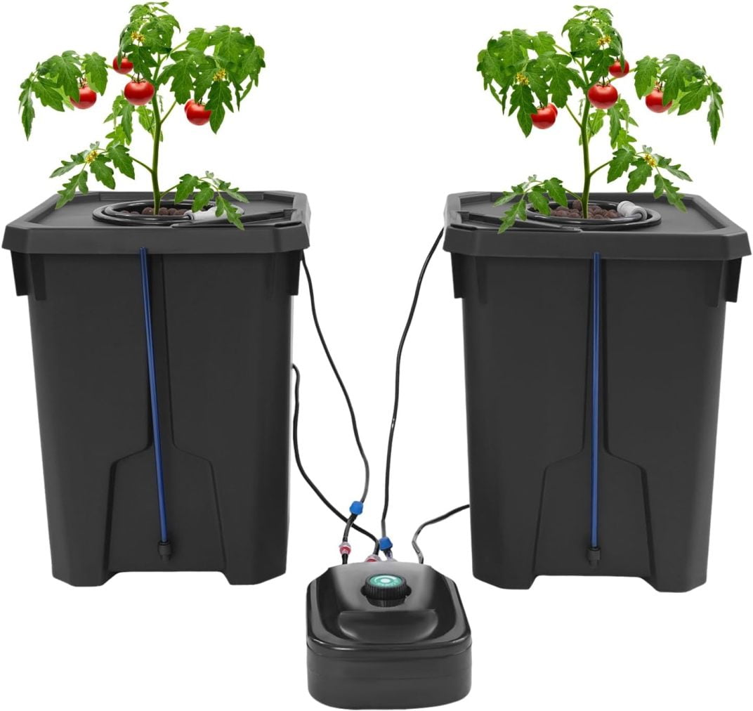 Hydroponics Growing System, Hydroponic Growing Bucket Kit Recirculating ...