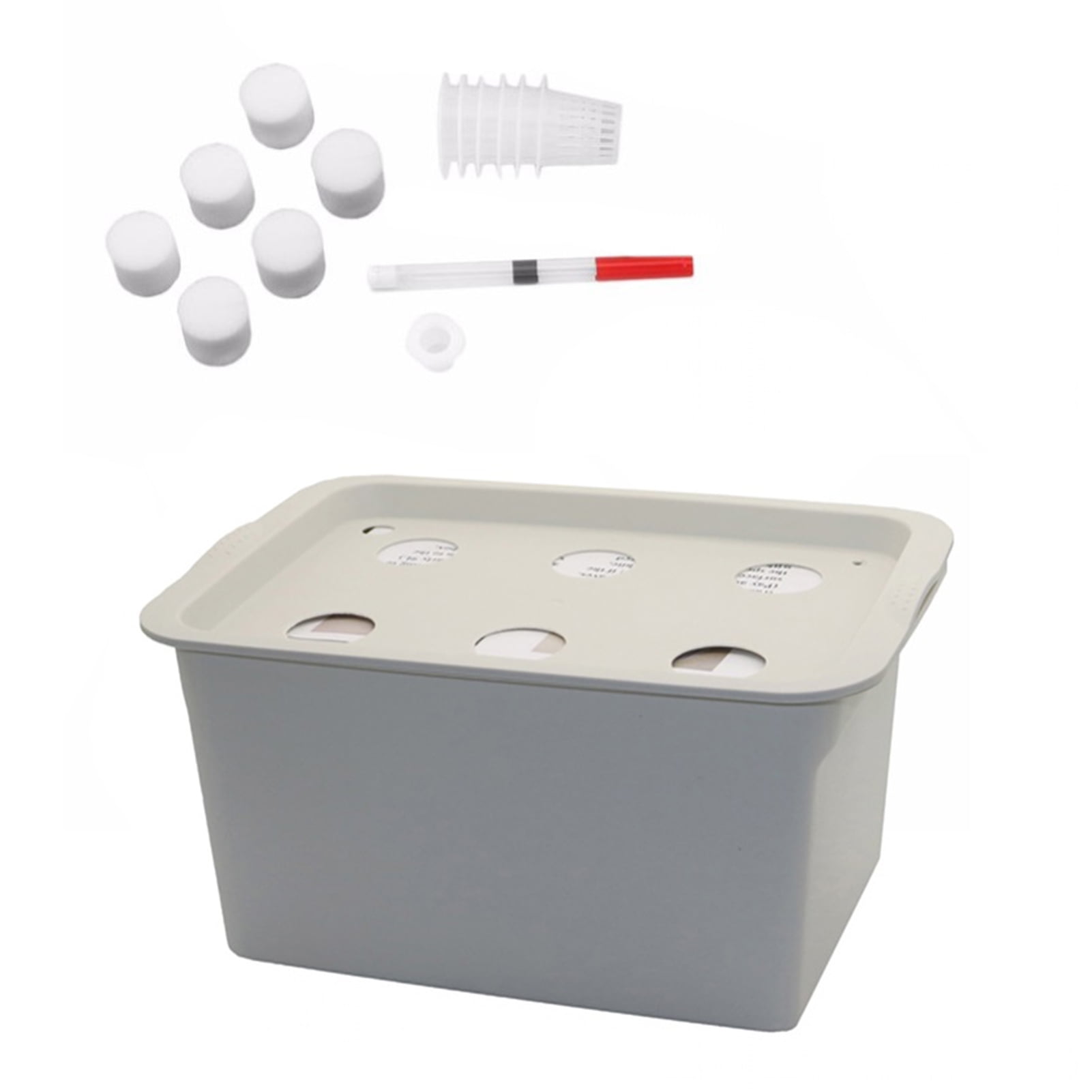 Hydroponics Growing System,Indoor 6 Holes Hydroponic System Soilless ...