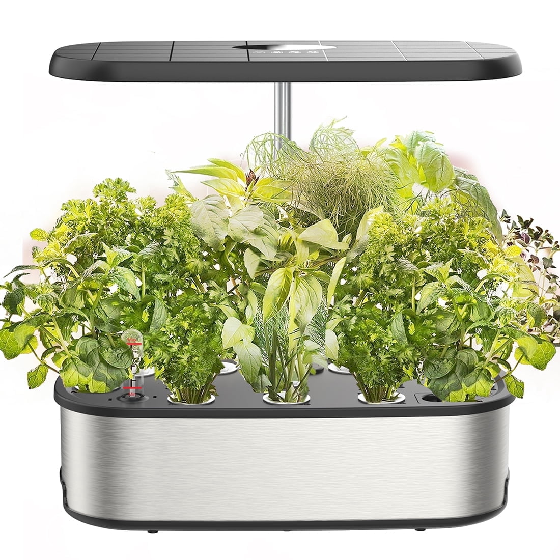 LED Hydroponics Planter Vita - 12/16/20 Pod Kit With 10L Tank, LED Grow ...
