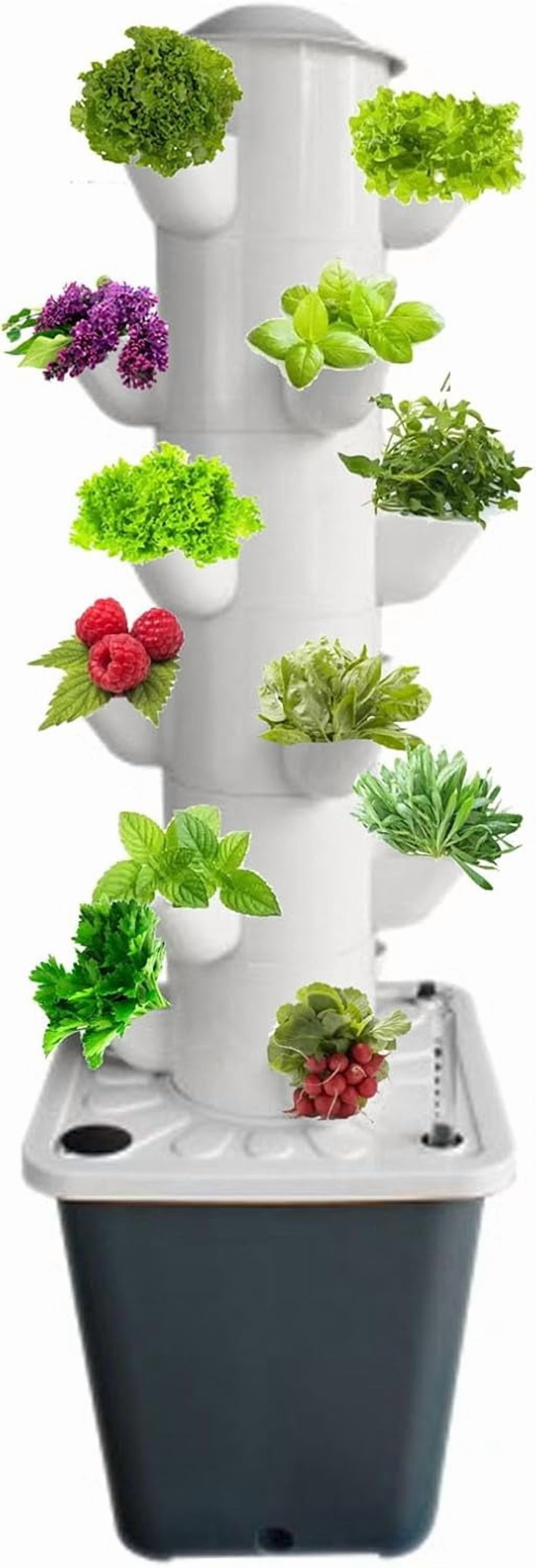 Hydroponics Growing System kit, 18 Pods Vertical Hydroponic Tower for ...