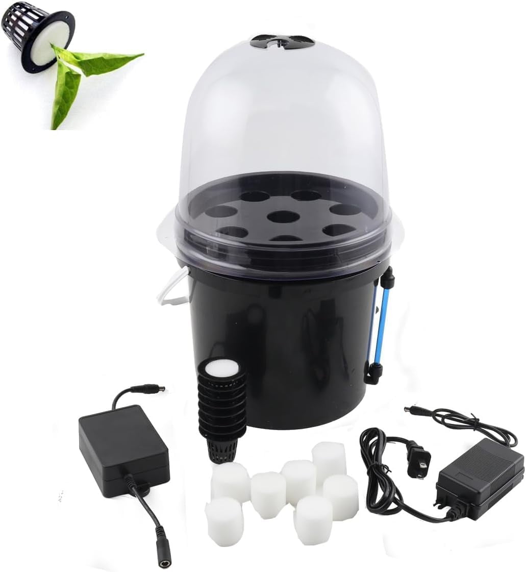 Hydroponics Seedling Cloning System Kit, 8 Holes Cloning System ...