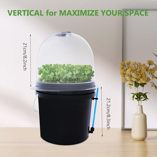 Hydroponics Seedling Cloning System Kit, 8 Holes Cloning System ...