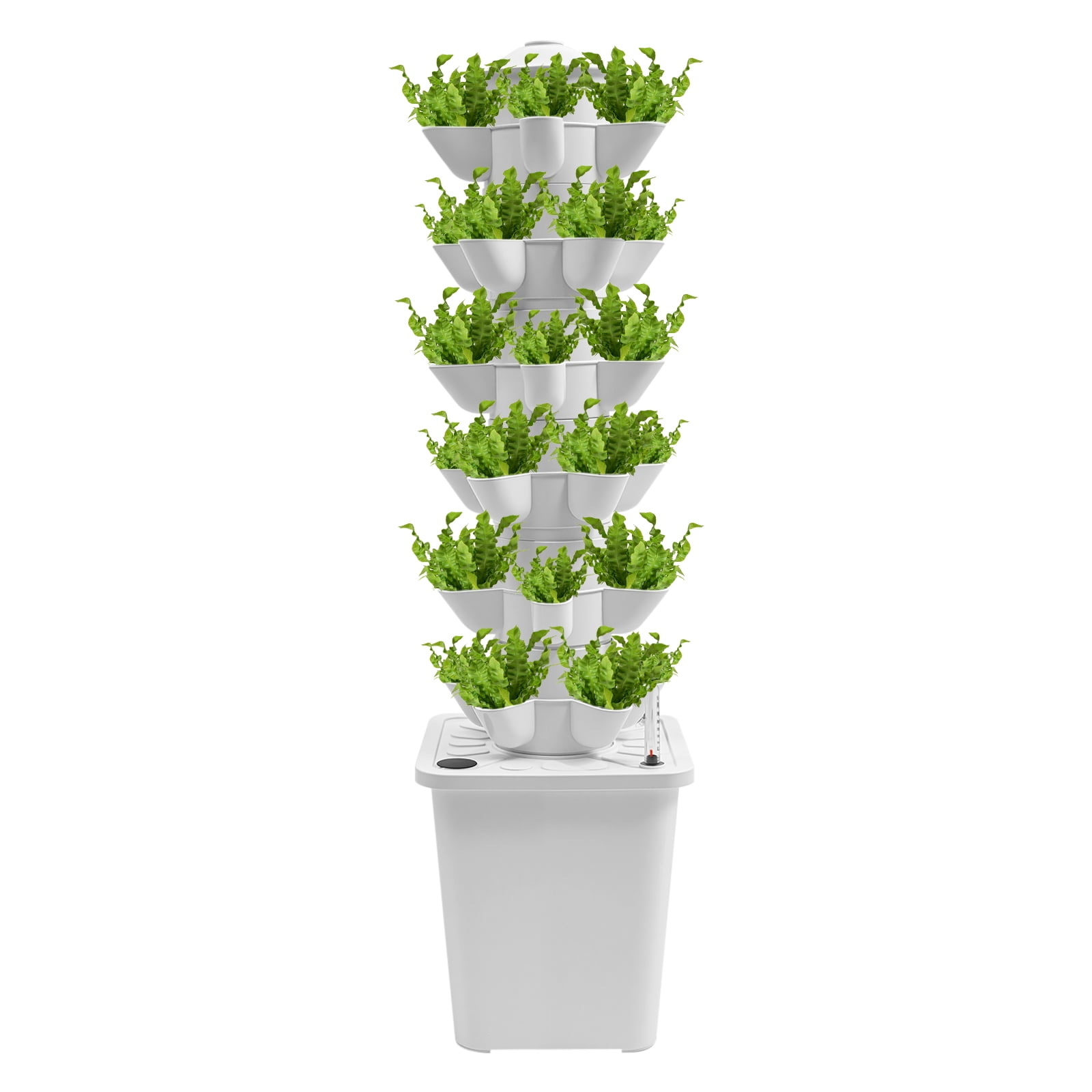 Hydroponics System, 30 Holes Hydroponic Tower Garden, Vertical Planter ...