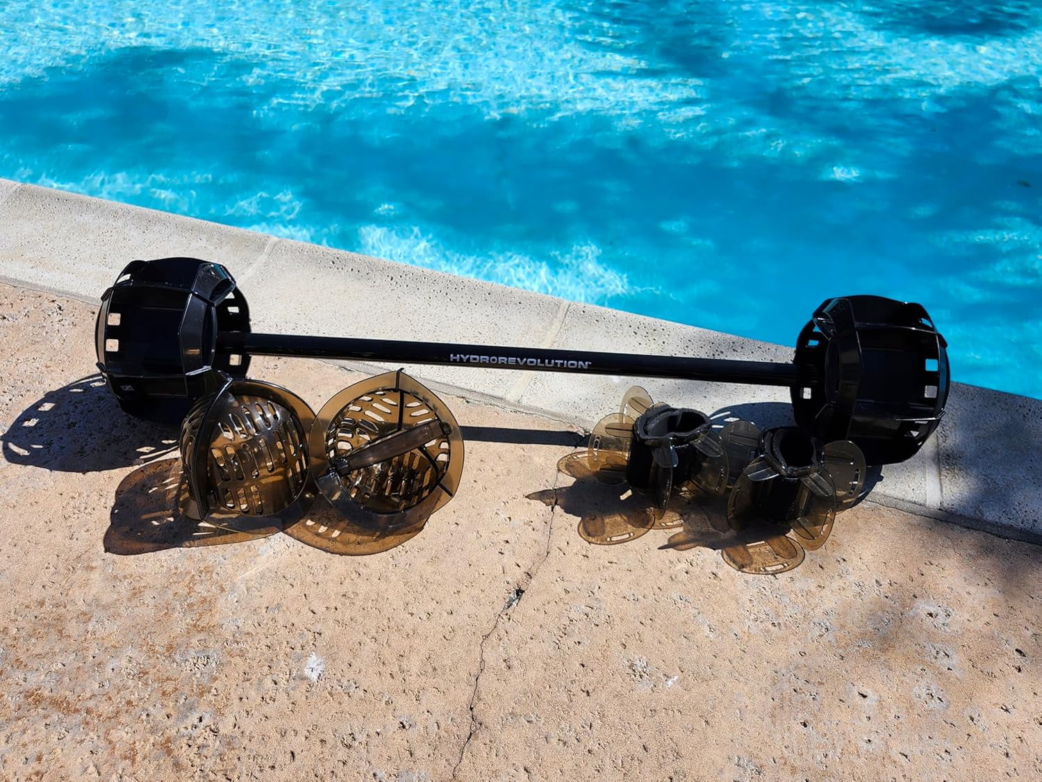 Hydrorevolution Ultimate Pool Exercise Bundle | Medium Resistance Water ...