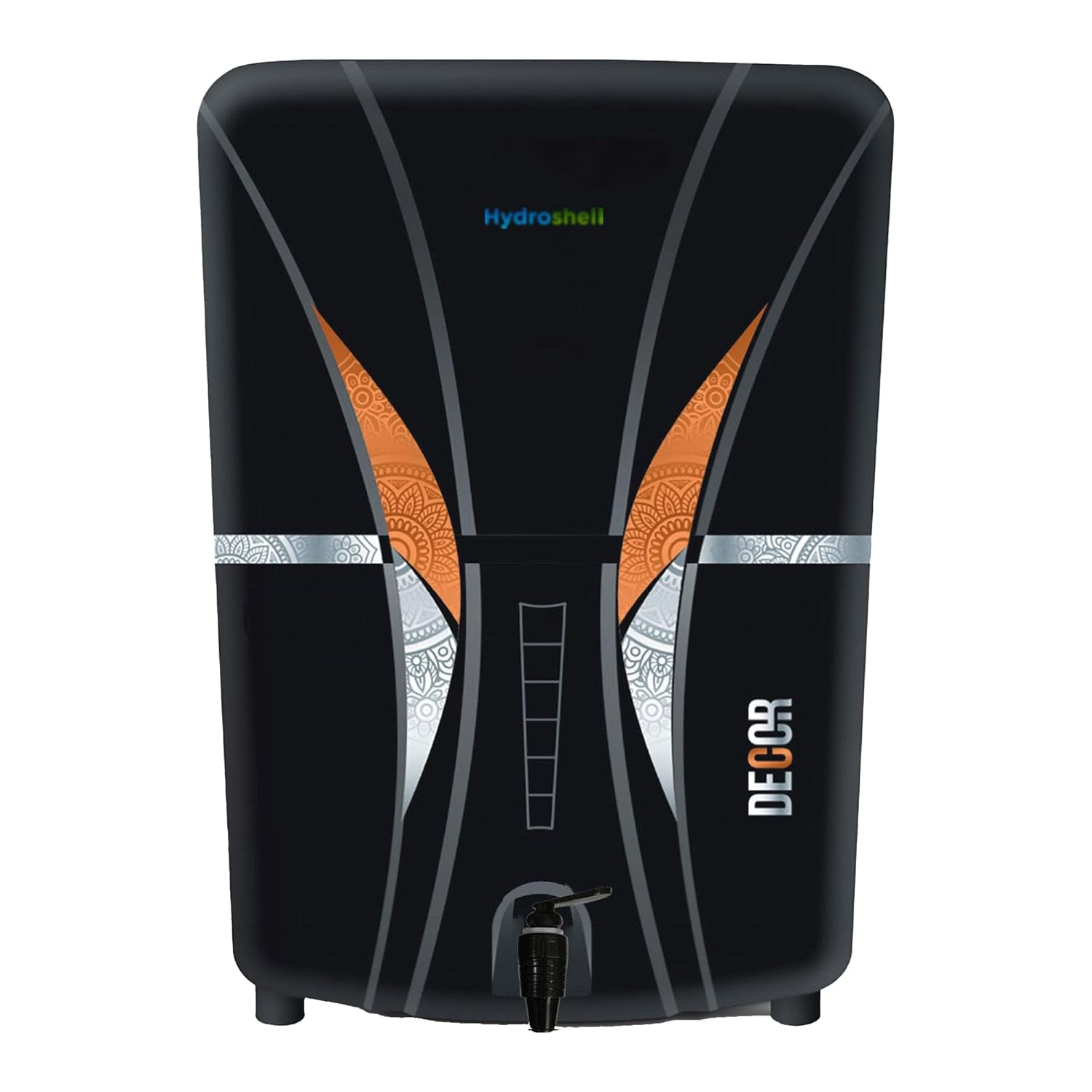 Hydroshell Decore Black Electric ISO Certified ROUVUFTDSAlkaline Water ...