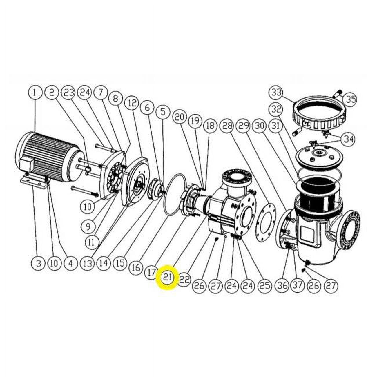 Hydrostar Plus Diffuser Nozzle O-Ring - Walmart.com