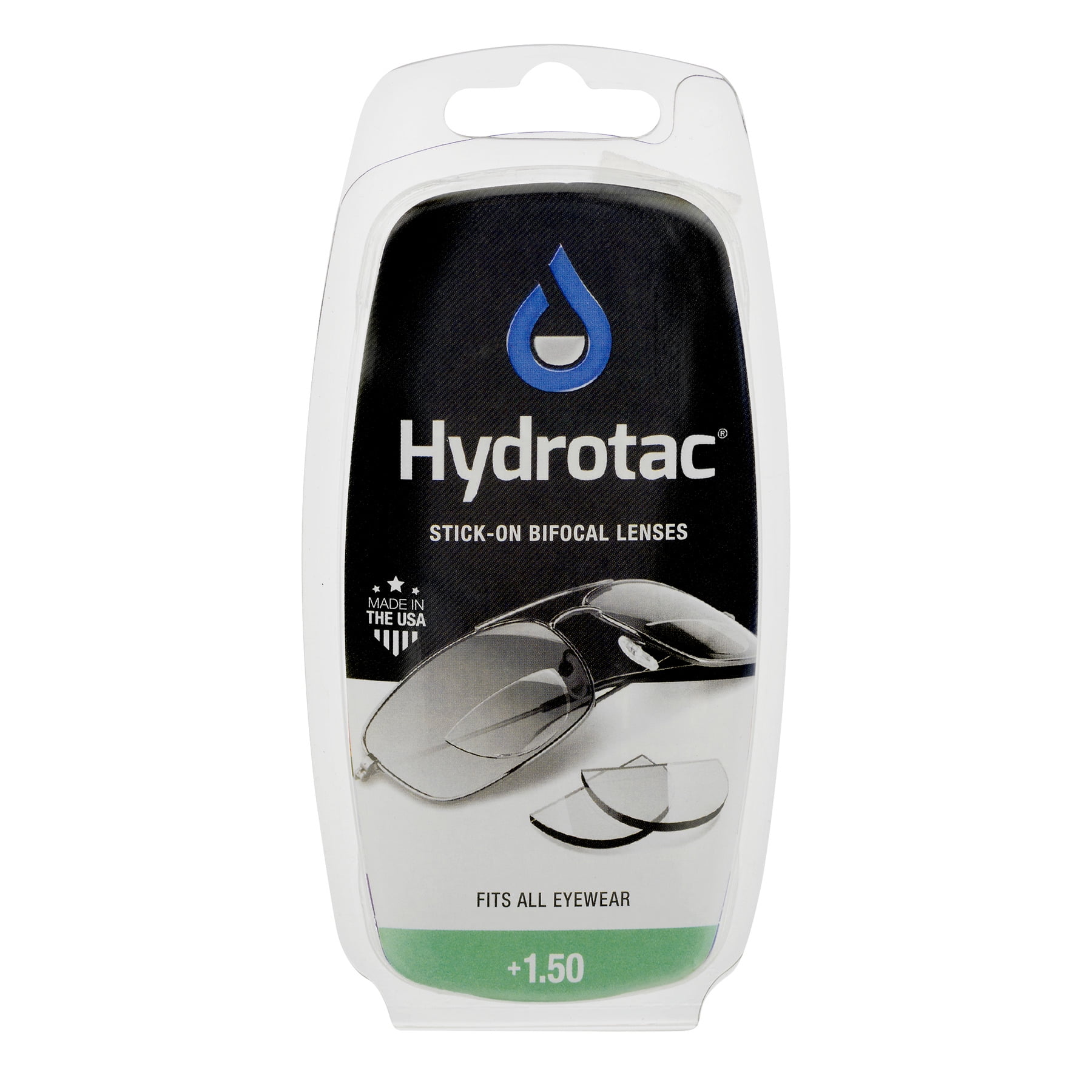 Hydrotac Stick-on Bifocal Lenses, 1.50 HSA/FSA Eligible - Walmart.com