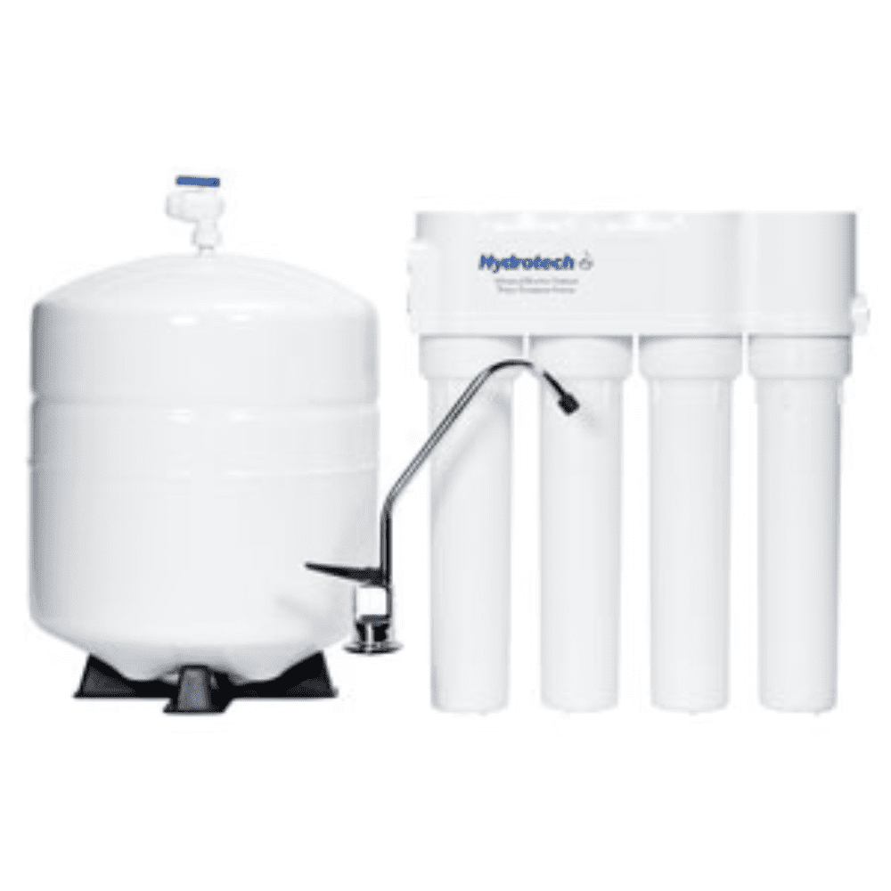Hydrotech 4 Stage 50 GPD Reverse Osmosis Water Filter System with ...