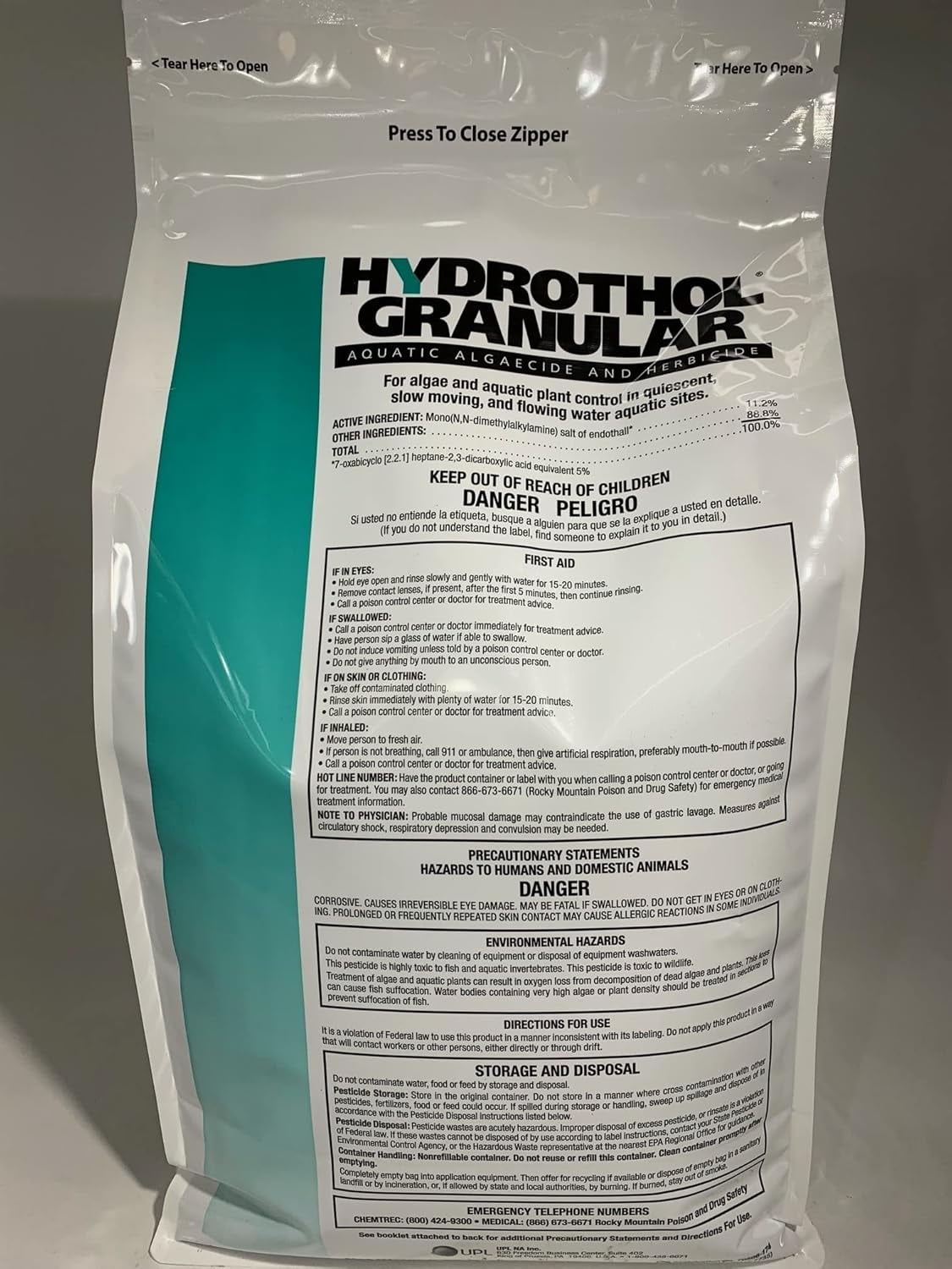 Hydrothol Granular Aquatic Algaecide and Herbicide (20lb) - Walmart.com
