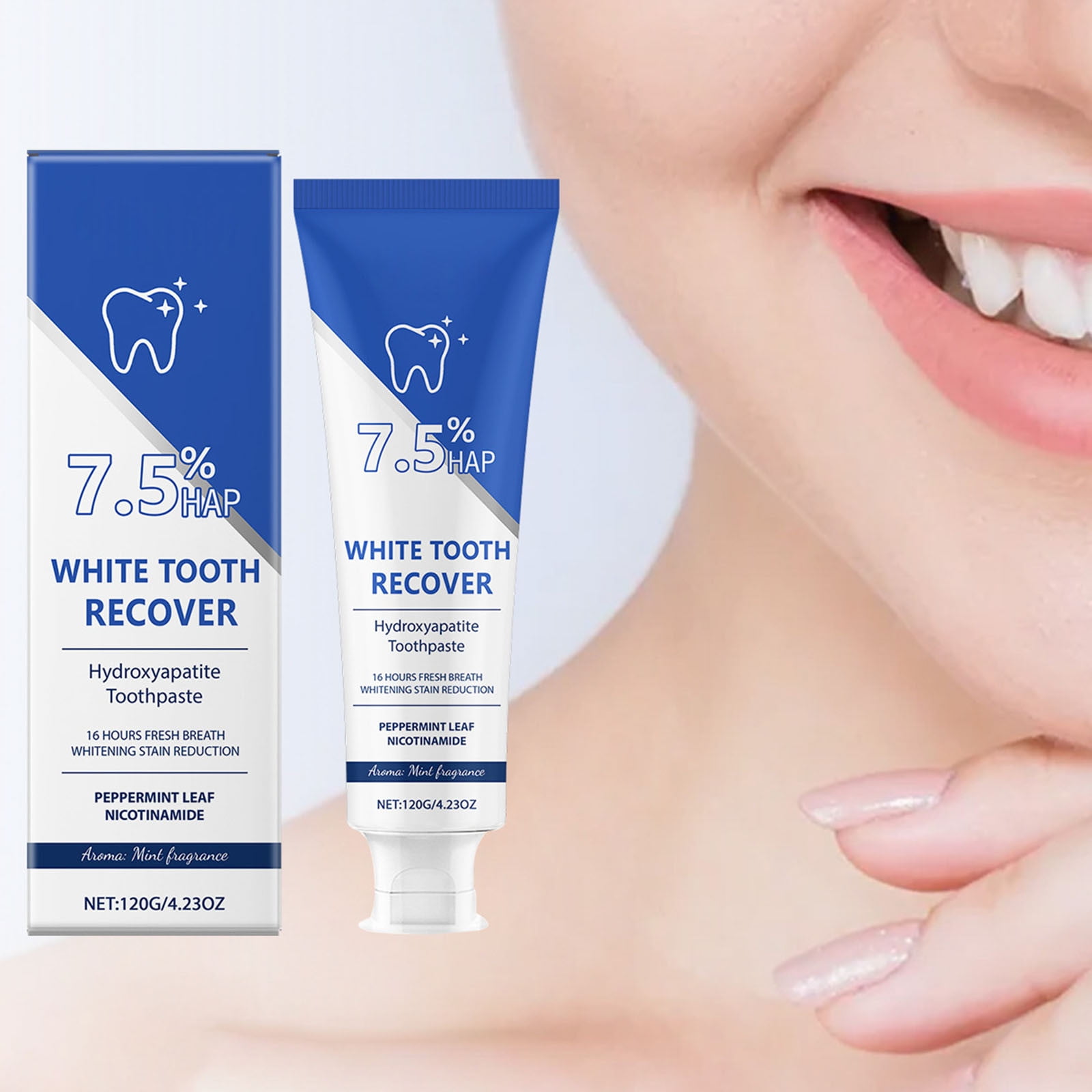 Hydroxyapatite Toothpaste, 2025 New Hydroxyapatite Toothpaste, 7.5% ...