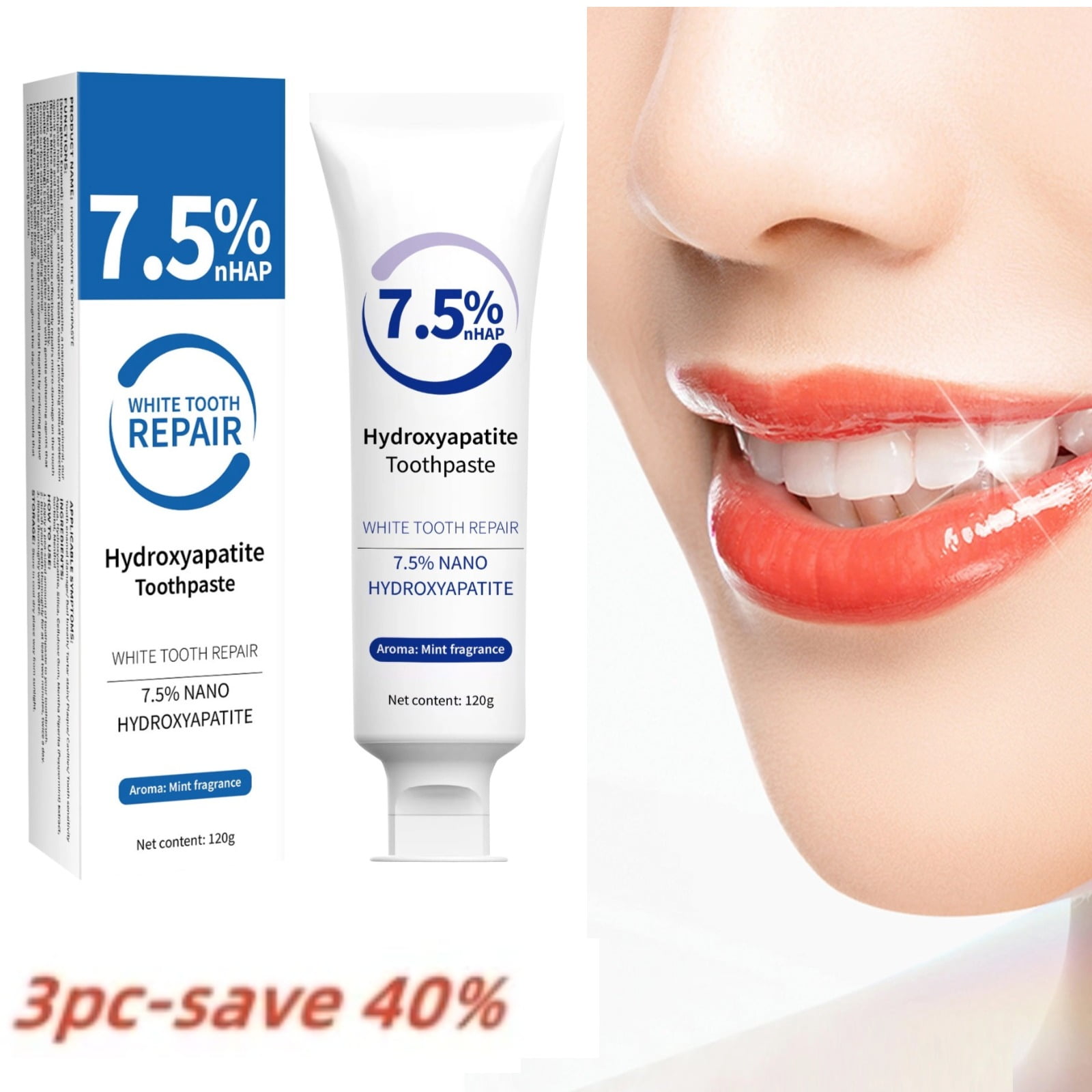 Hydroxyapatite Toothpaste, 2025 New Hydroxyapatite Toothpaste, Protect ...