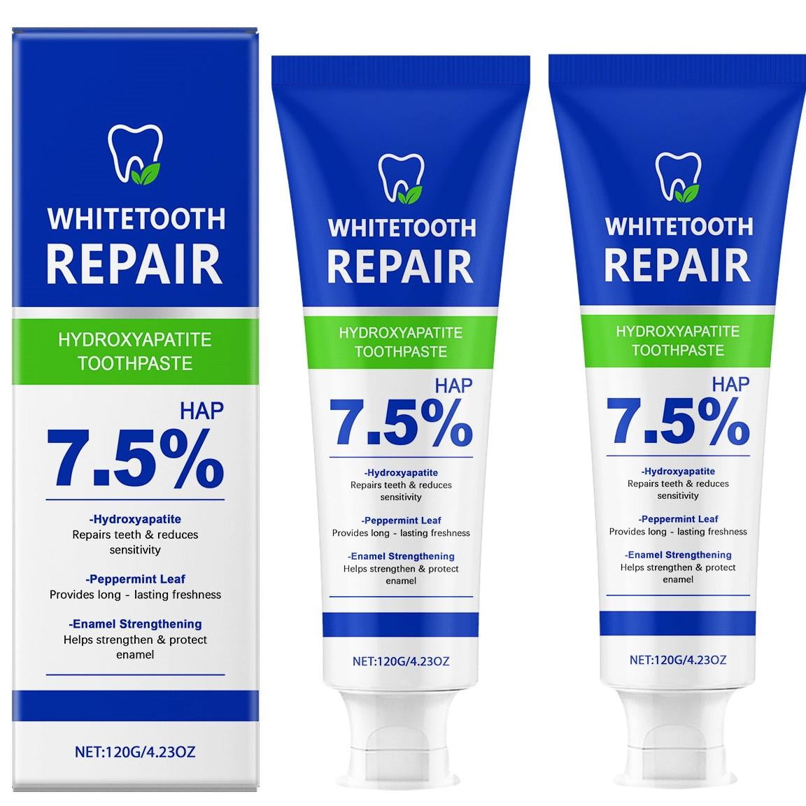 Hydroxyapatite Toothpaste 7.5, Hydroxyapatite Toothpaste for Advanced ...