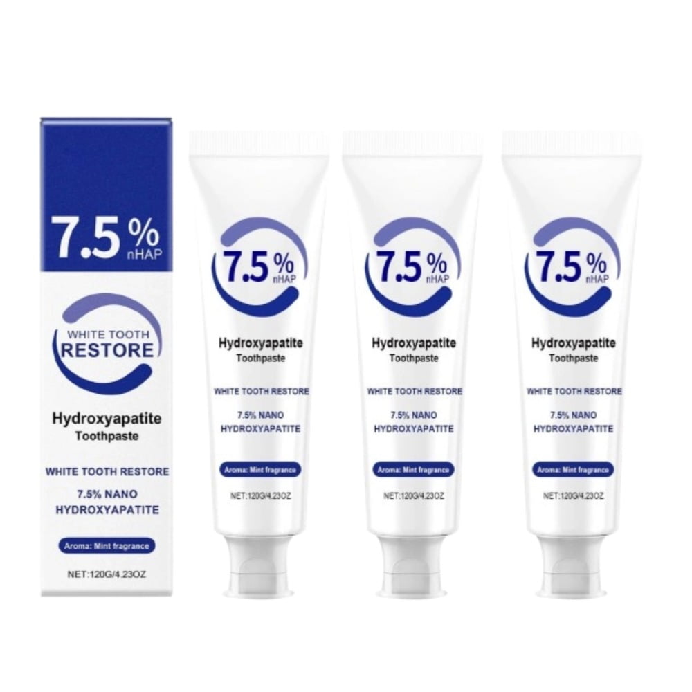 Hydroxyapatite Toothpaste for Enamel Protection and Tooth Strengthening ...
