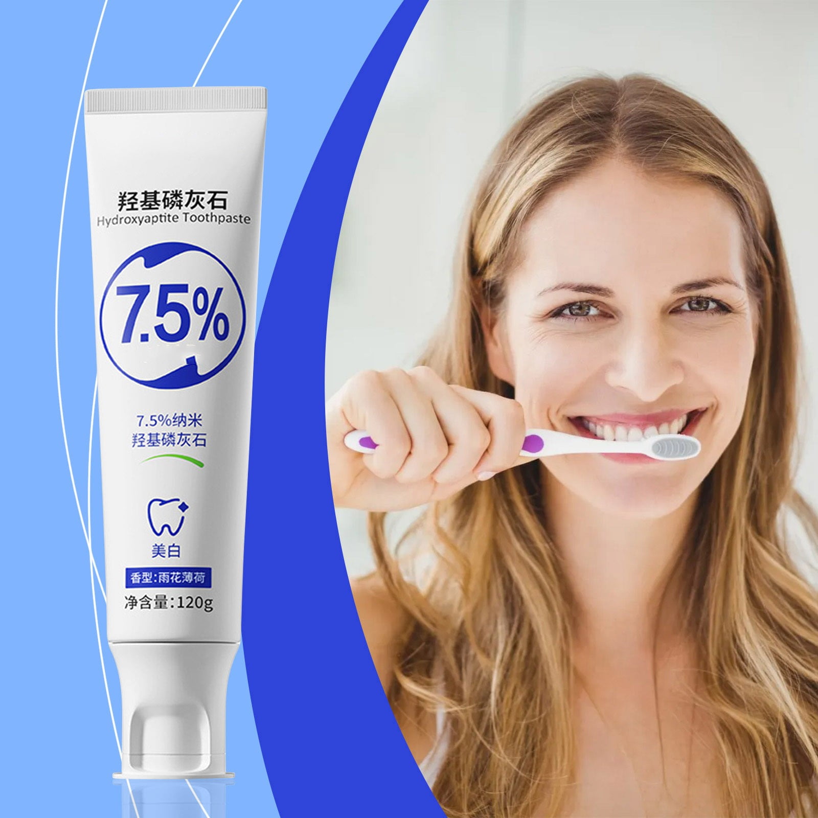 Hydroxyapatite Toothpaste | Fresh Breath & Stain Removal | Enamel ...
