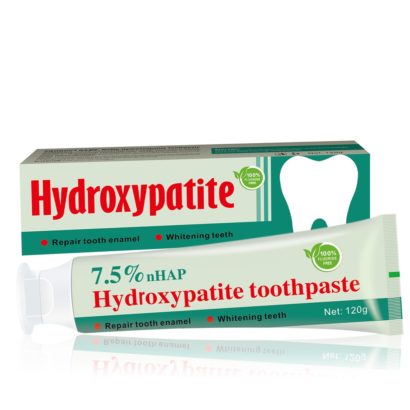 Hydroxyapatite Toothpaste, Helps Remineralize TSF6 Teeth, Nano ...
