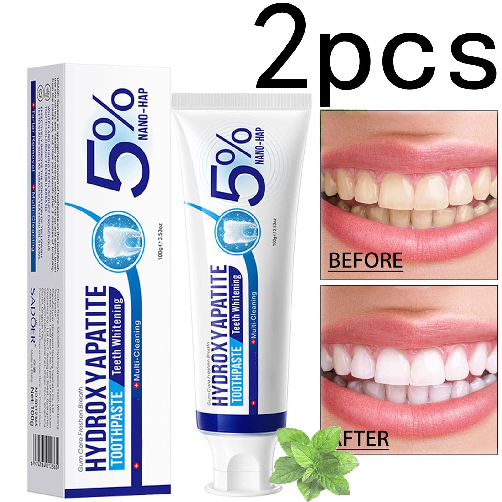 Hydroxyapatite Toothpaste,Hidroxiapatita Toothpaste,Hydroxyapatite ...