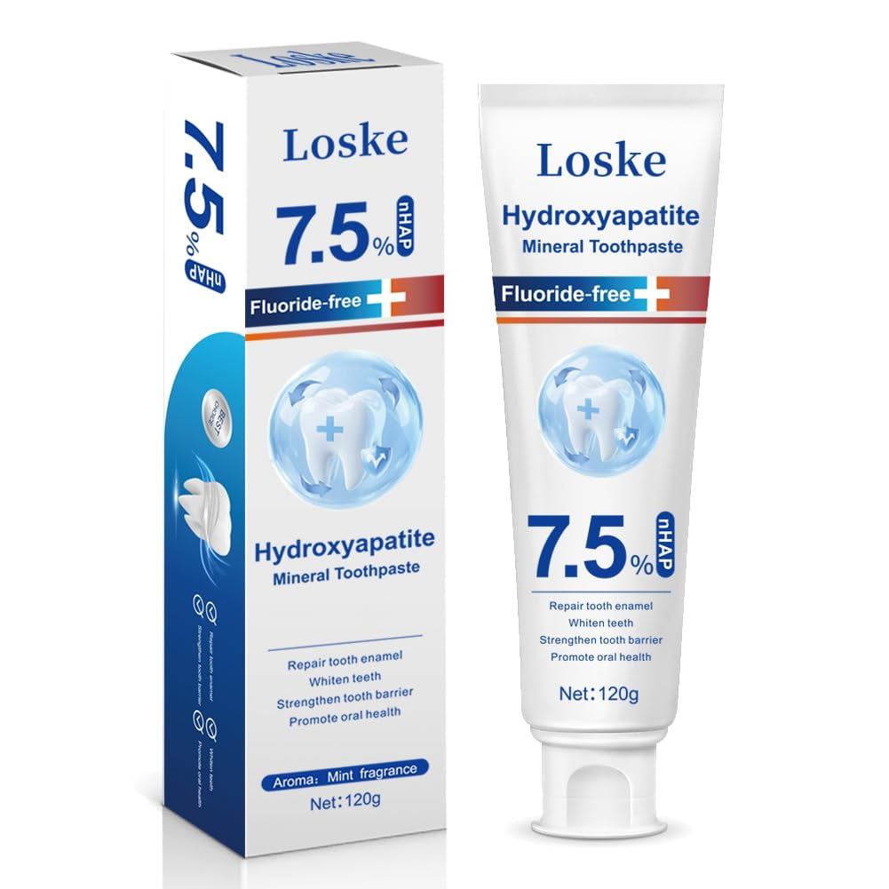 Hydroxyapatite Toothpaste for Stronger MMF7 Teeth, Natural ...