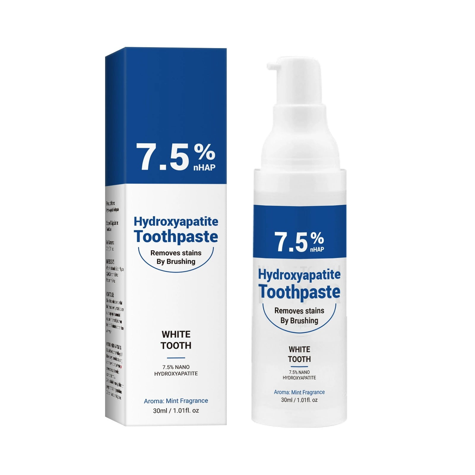 Hydroxyapatite Toothpaste for Advanced Enamel Protection,Gentle Formula ...