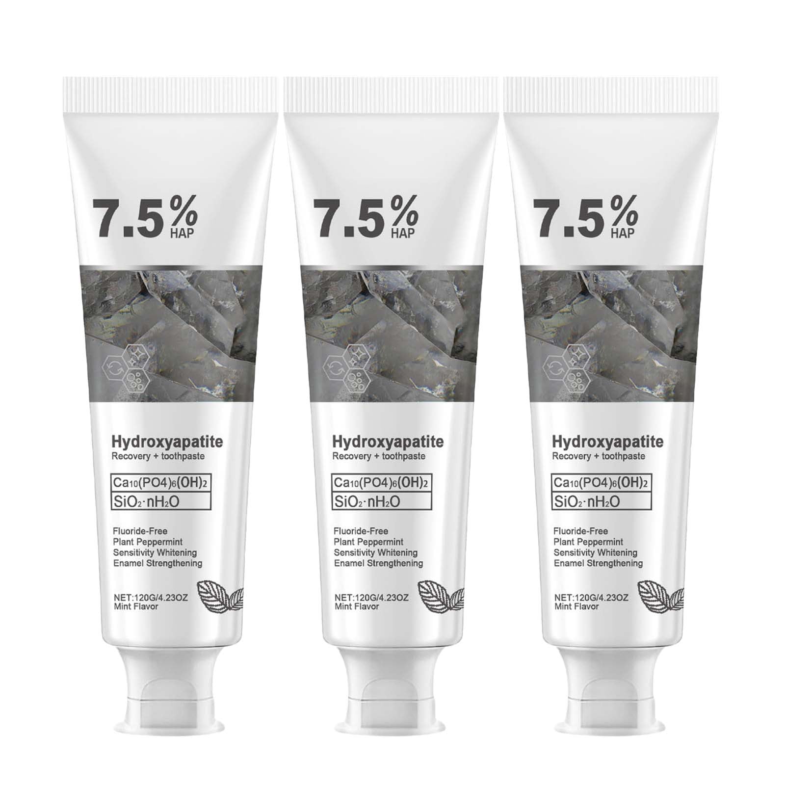 Hydroxyapatite Toothpaste for Advanced Enamel Protection, Gentle and ...