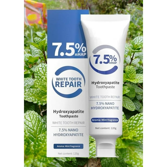 Hydroxyapatite Toothpaste for Enamel Protection, Gentle and Effective ...